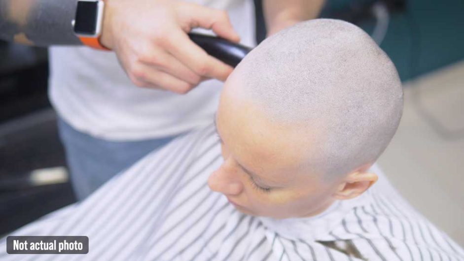 Father Shaves His Daughters Head After She Made Fun Of A Girl With